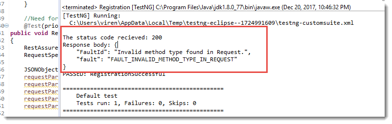 How to make a Post request using Rest Assured in Java